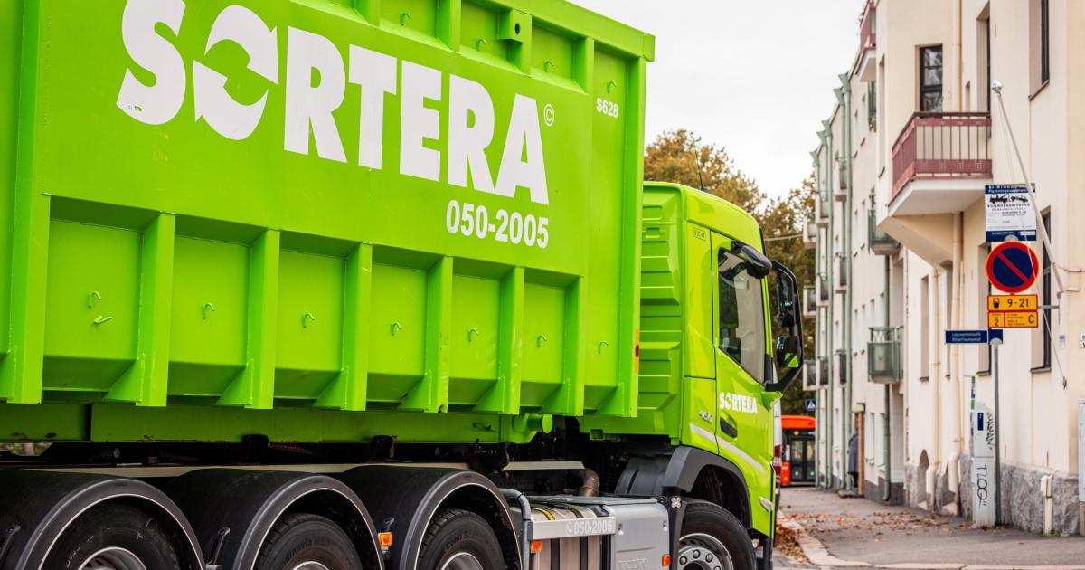 Jätehuollon ja kiertotalouden palvelut 24/7 | Sortera